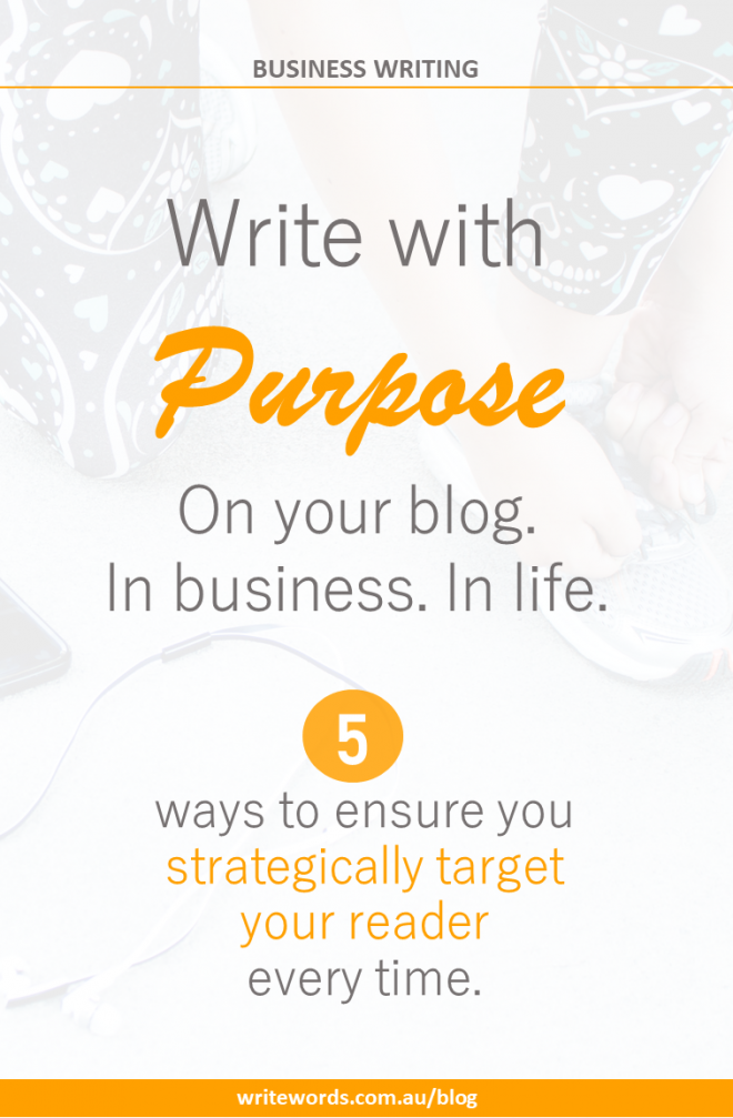 WRITEWORDSHow to write with purpose - so your readers stay on-purpose ...