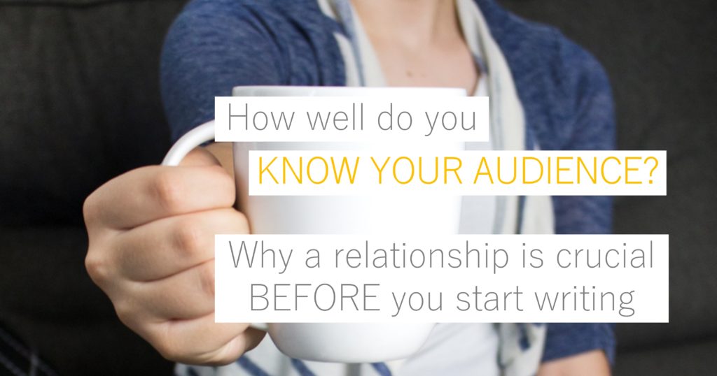 WRITEWORDSIntimate with your reader? Get to know your audience before ...