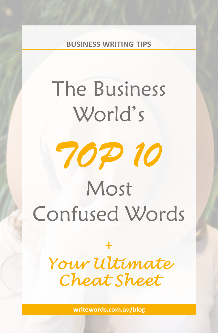 WRITEWORDSConfusing words - your guide to writing's most commonly ...