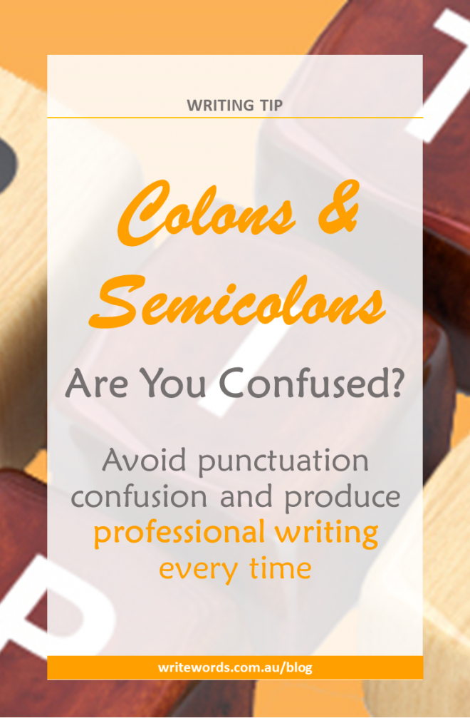 WRITEWORDSSemicolon or colon? How to use them (without confusing ...