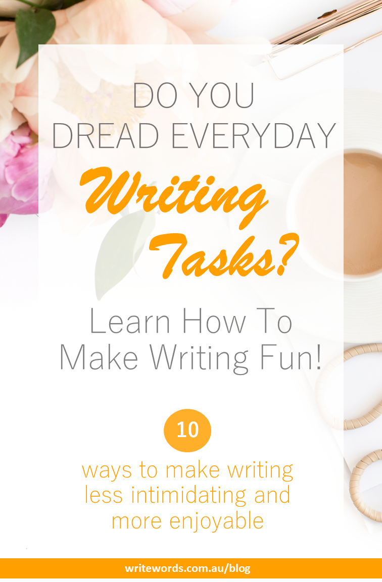 WRITEWORDS10 ways to find your writing mojo and make writing fun ...