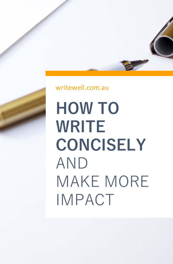 WRITEWORDSHow to write concisely and make more impact | WriteWell | How ...